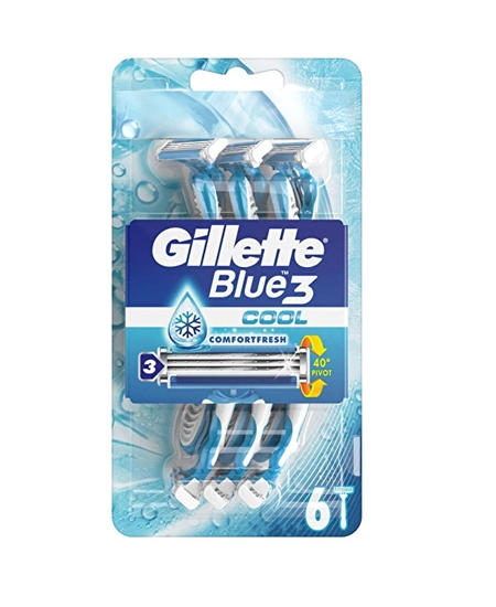 Gillette Blue3 Cool Tıraş Bıçağı 6'lı Blister 7702018457281 ...